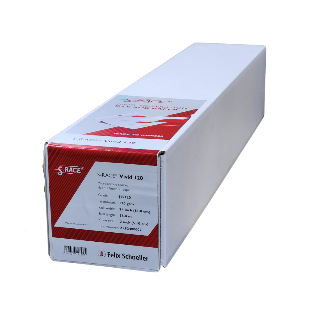 24" S-Race Sublimation Paper (Roll) – Noritsu Singapore Online Store