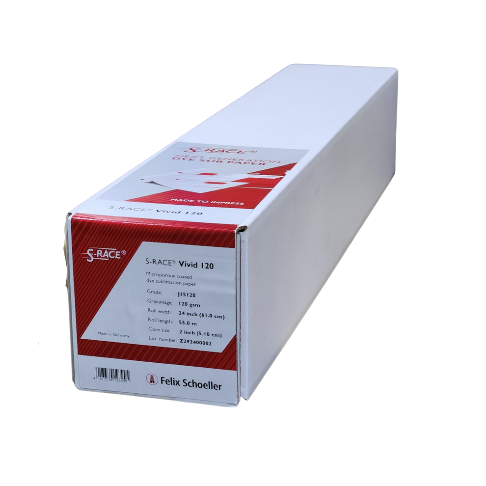 24" S-Race Sublimation Paper (Roll) – Noritsu Singapore Online Store